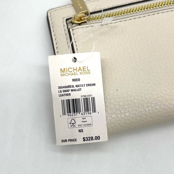 Michael Kors | Bags | Michael Kors Reed Large Snap Bifold Wallet | Poshmark